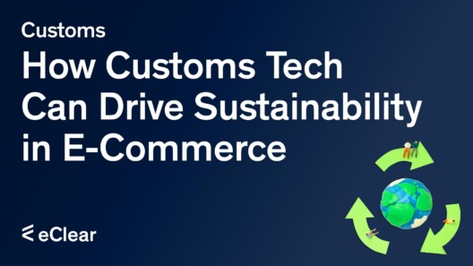How Customs Tech Can Drive Sustainability in E-Commerce