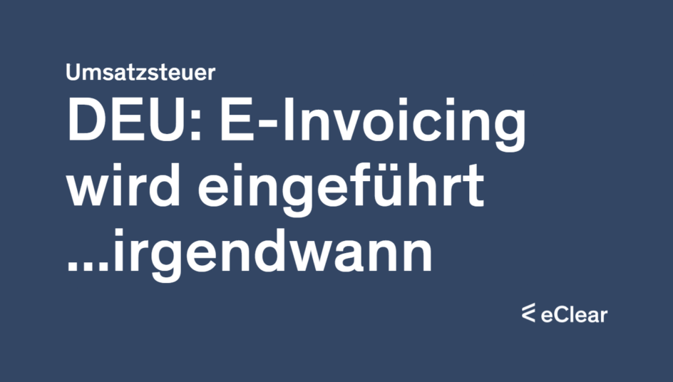 BMF beantragt elektronische Rechnung - eClear