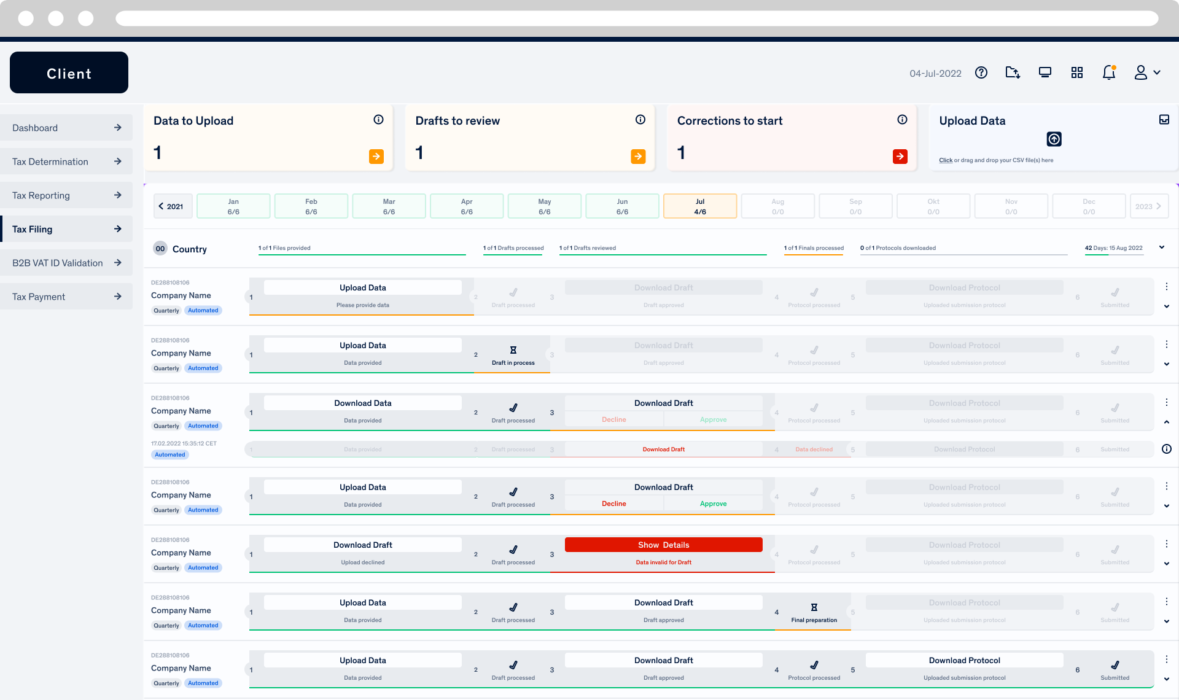 eClear: Simplifying Tax Compliance with User-Friendly TaxTech