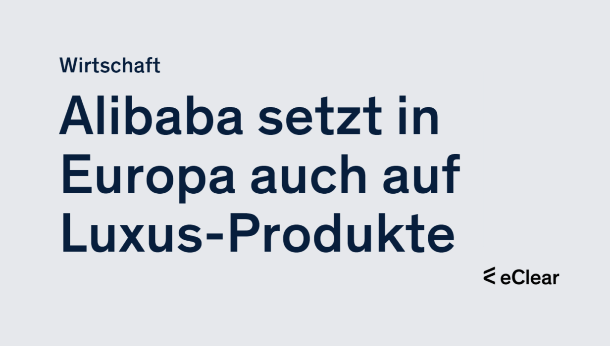 Spanien: Alibaba baut Europa-Geschäft aus - eClear