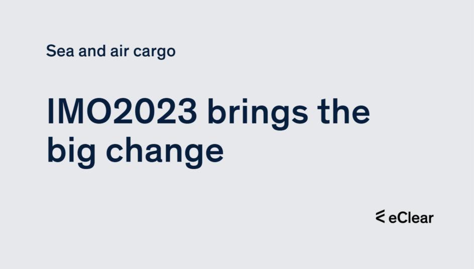 Sea and air cargo: Forecast 2023 - eClear AG